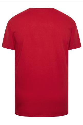 BadRhino Big & Tall Dark Red Core T-Shirt | BadRhino